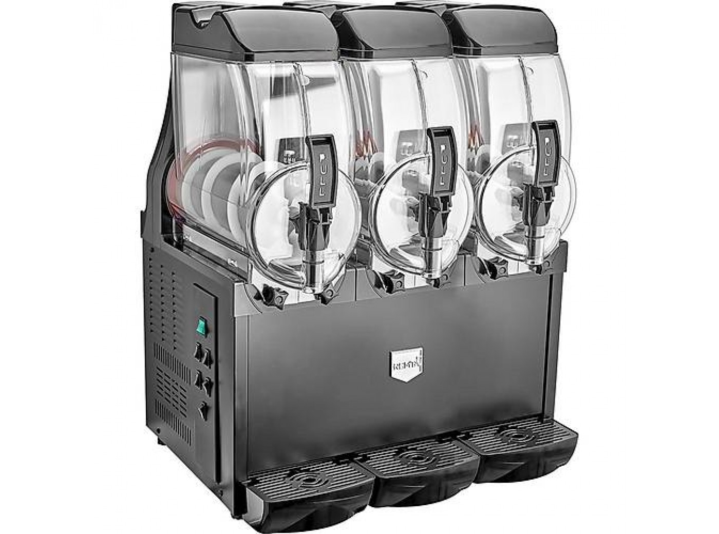 Remta ST43 Üçlü Royal Slush (Buzlaş-Karlamaç) Makinesi, 12+12+12 L ...
